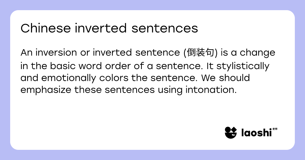 Inversion Grammar Inversion In Modern English: Form And Function ...